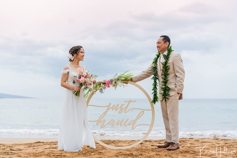 Max-imum Love! -Mari-June & Roy's Hawaii Beach Vow Renewal