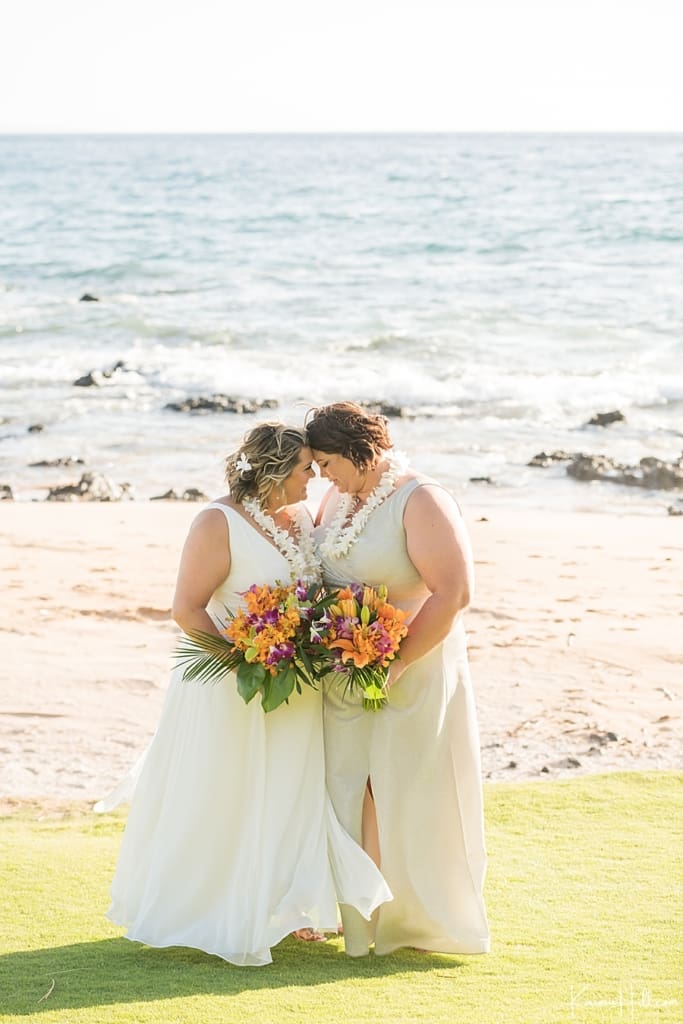 Belles on the Shore - Krista & Ashlee's Micro Wedding in Hawaii
