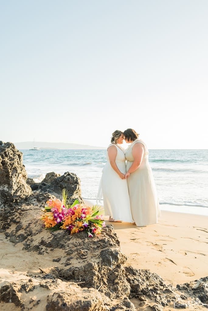 Belles on the Shore - Krista & Ashlee's Micro Wedding in Hawaii