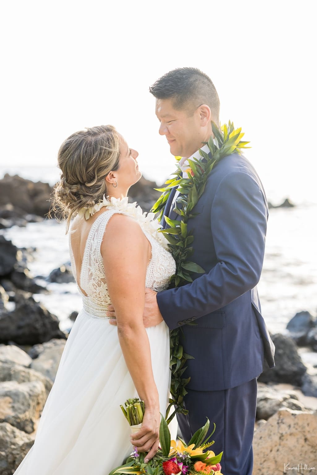 The Best Decision - Stephanie & Andy's Beach Wedding in Hawaii