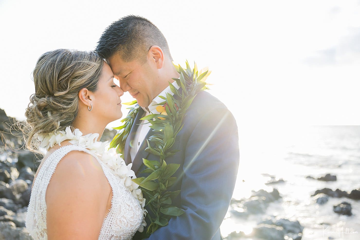 The Best Decision - Stephanie & Andy's Beach Wedding in Hawaii
