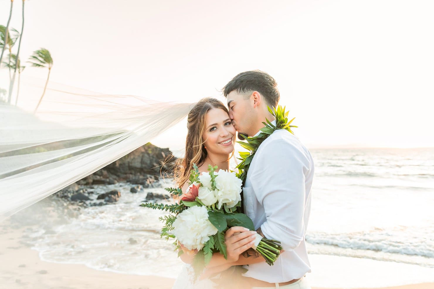 Surrounded By Love & Support - Emily & Frank's Maui Venue Wedding
