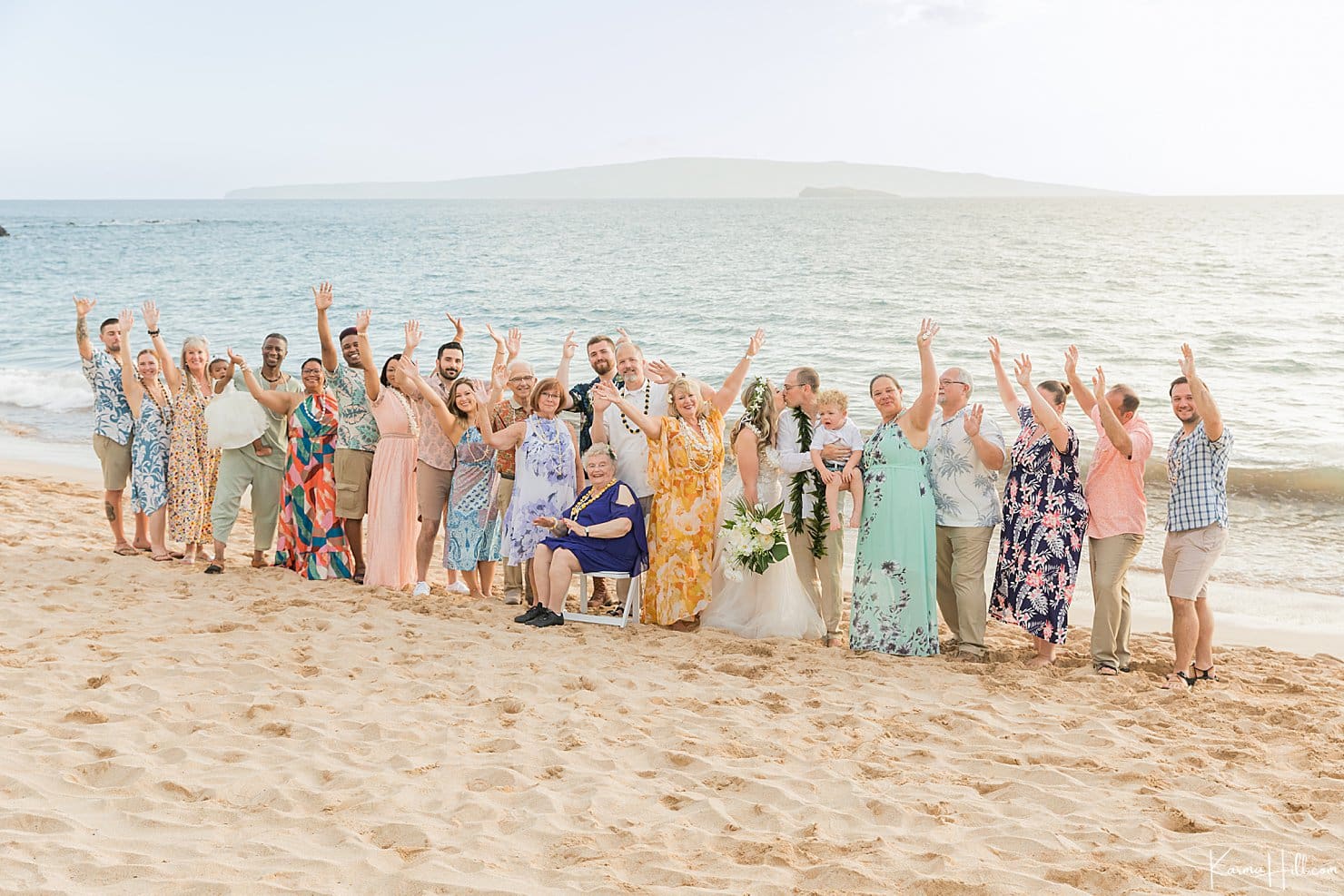 Rose Gold Everything - Sarah & Josh's Maui Beach Wedding