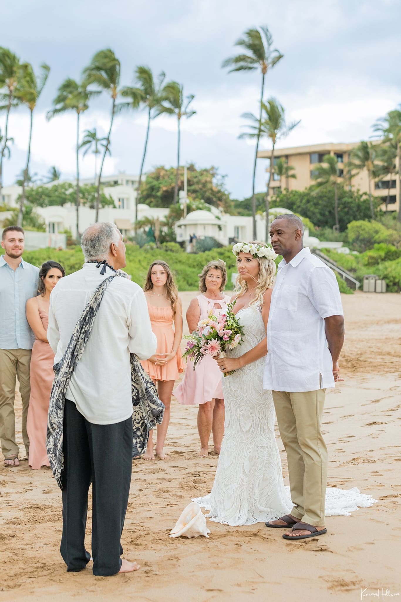 Fate Carried Us Here - Dana & Brian's Maui Beach Wedding