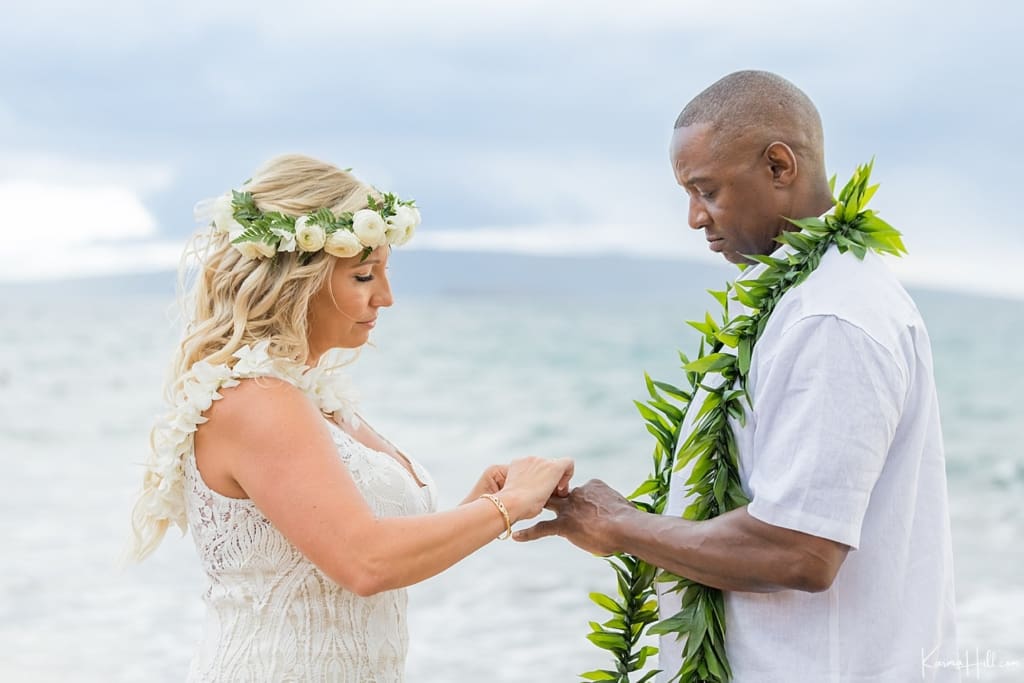 Fate Carried Us Here - Dana & Brian's Maui Beach Wedding