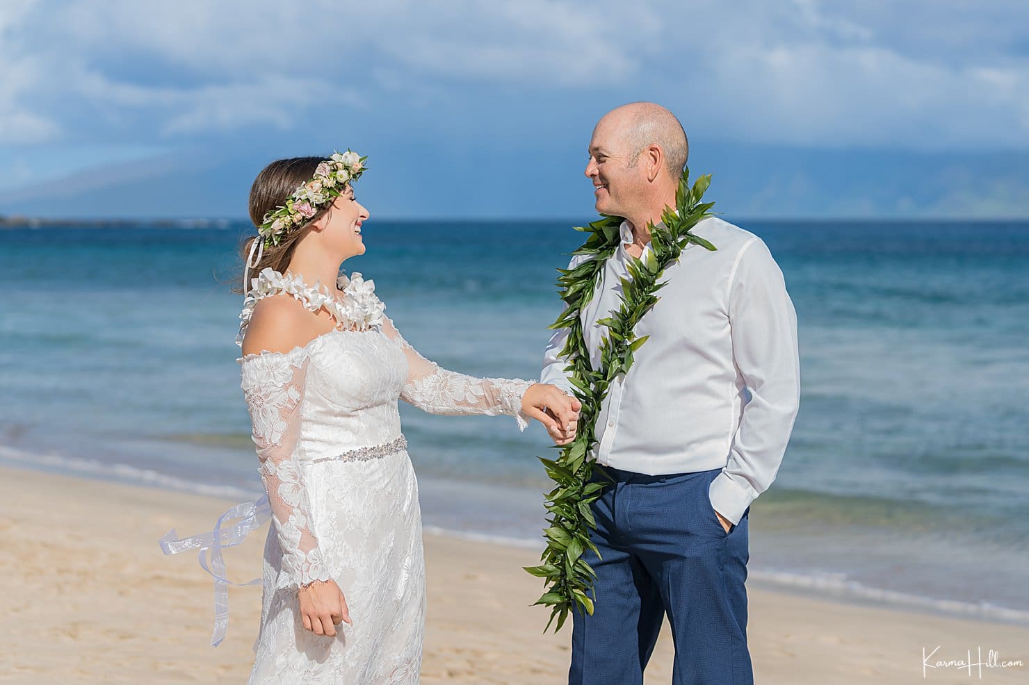 Hope and Trust - Rebecca & Anthony's Hawaii Beach Wedding
