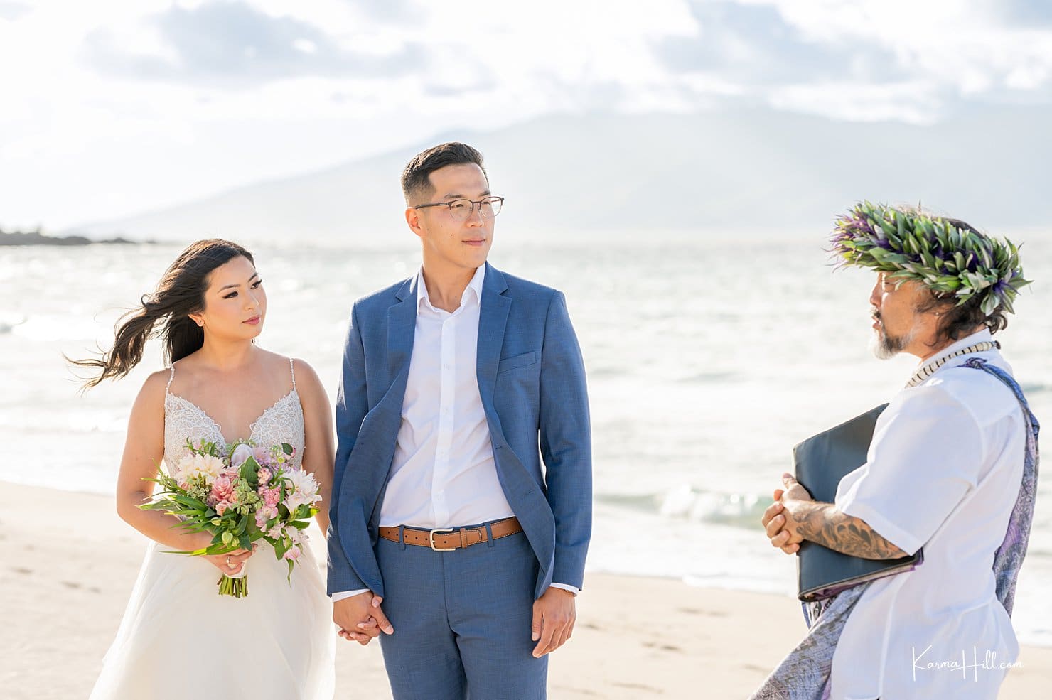 To the Sea - Stephanie & Abraham's Maui Elopement Coordinator
