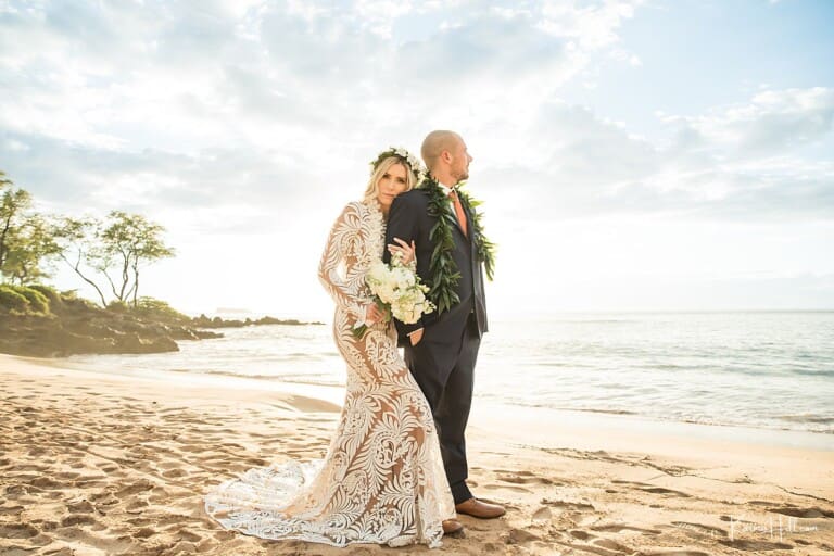 Simply Stunning - Stephanie & Michael's Maluaka Beach Wedding