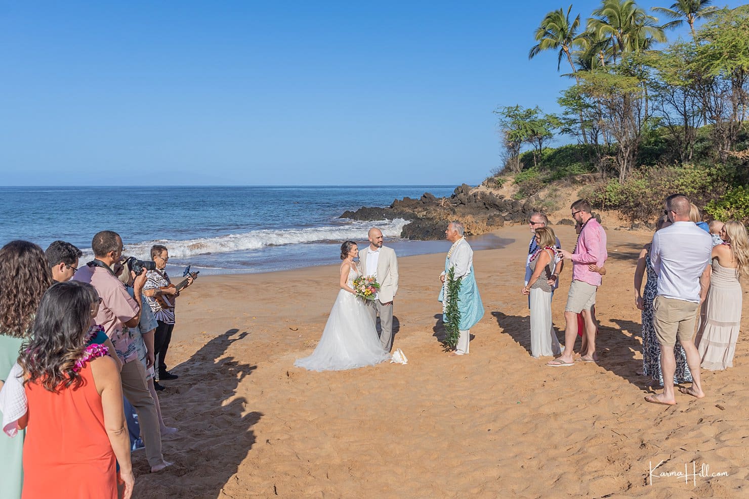 Morning Wedding Bliss - Becky & Joseph's Maui Beach Wedding
