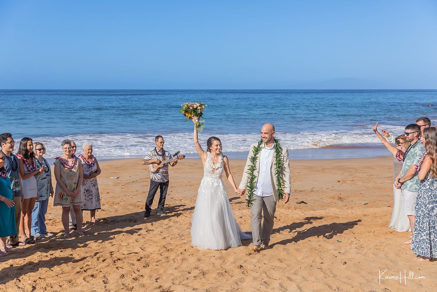 Morning Wedding Bliss - Becky & Joseph's Maui Beach Wedding