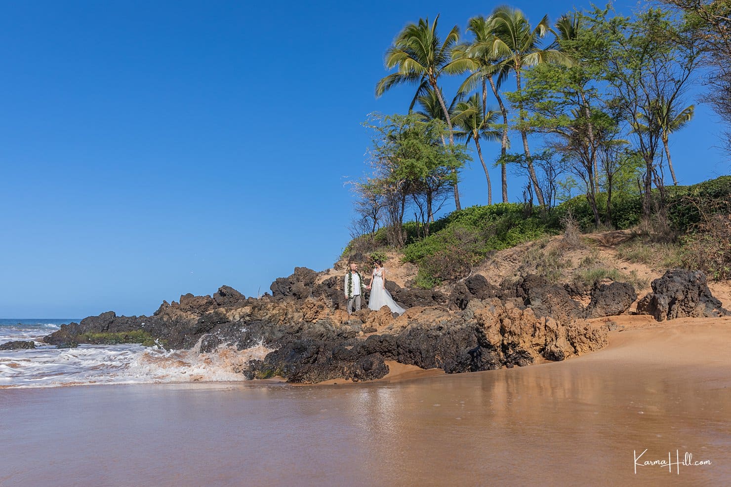 Morning Wedding Bliss - Becky & Joseph's Maui Beach Wedding
