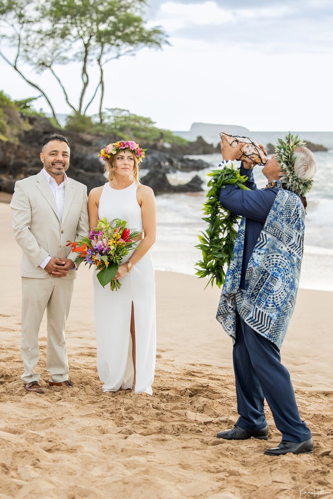 More Than Co-Workers - Sarah & Nasir's Maui Beach Wedding