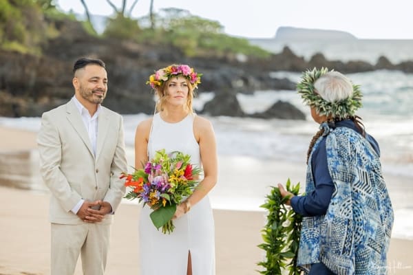 More Than Co-Workers - Sarah & Nasir's Maui Beach Wedding