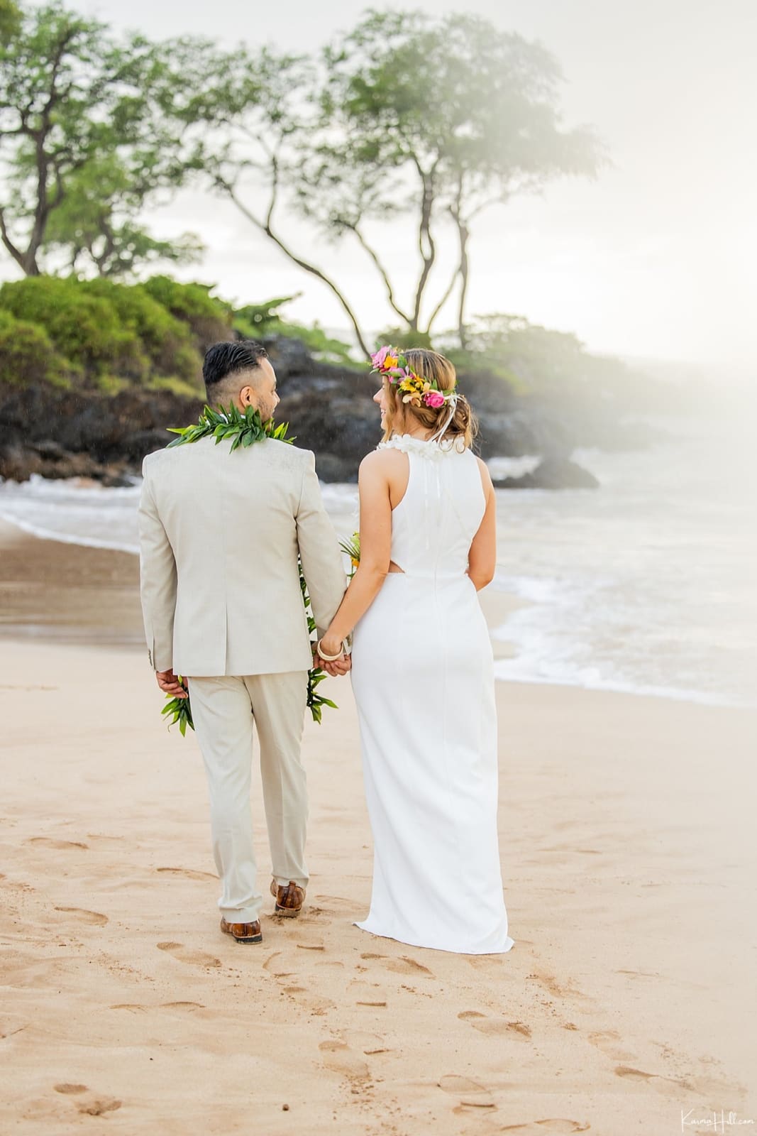More Than Co-Workers - Sarah & Nasir's Maui Beach Wedding