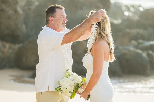 Effortless Beach Elegance - Danielle & Troy's Maui Elopement